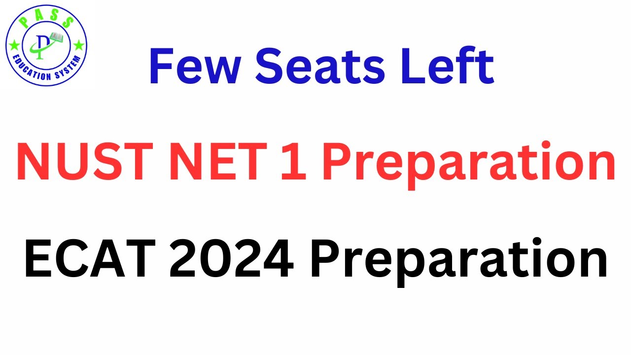 NUST NET 1 Preparation I NUST NET Past Paper MCQ's I How to Prepare ...