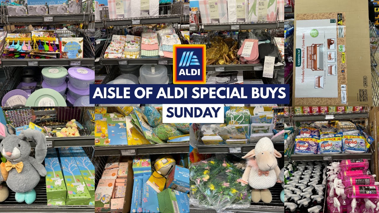 WHAT’S NEW IN AISLE OF ALDI SPECIAL BUYS THIS WEEK SUNDAY 19 MAR 2023 ...