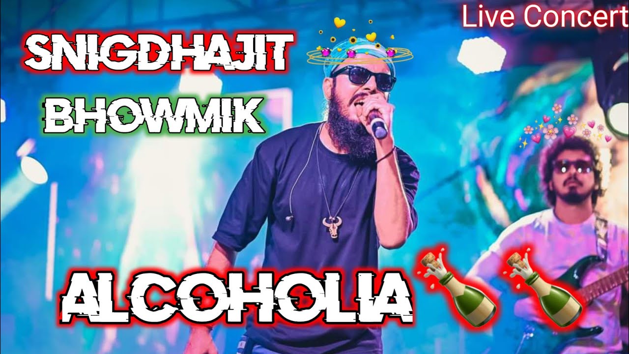 Alcoholia Song Live Concert || Snigdhajit Bhowmik || Vikram Vedha - YouTube