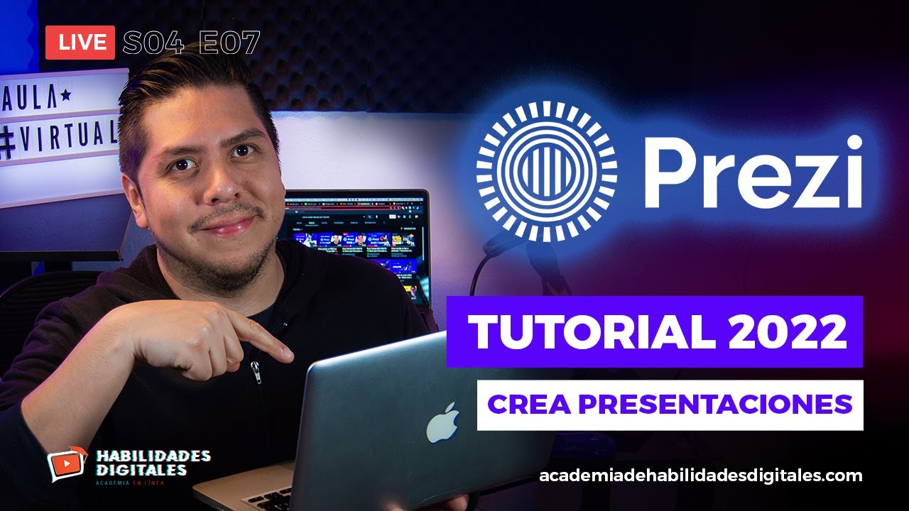 Prezi Tutorial 2022 GRATIS Cómo usar Prezi paso a paso y hacer presentaciones - YouTube