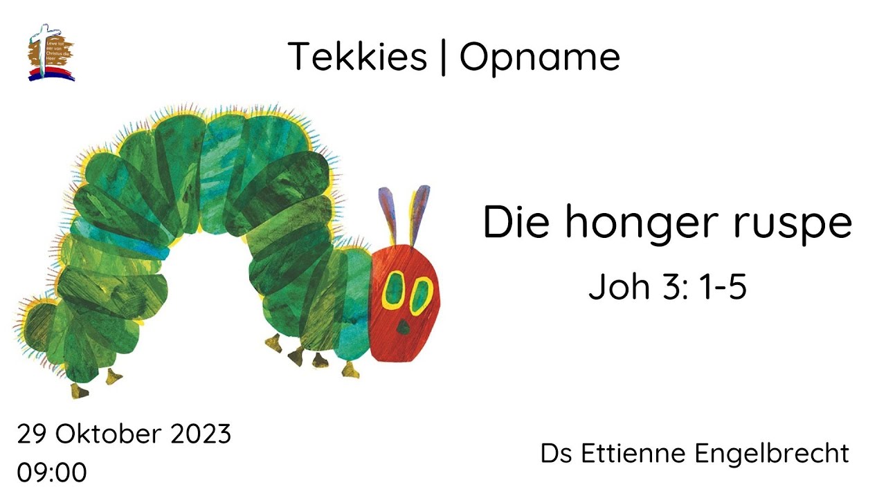 Die honger ruspe | Kinderdiens - 29 Oktober 2023 - YouTube