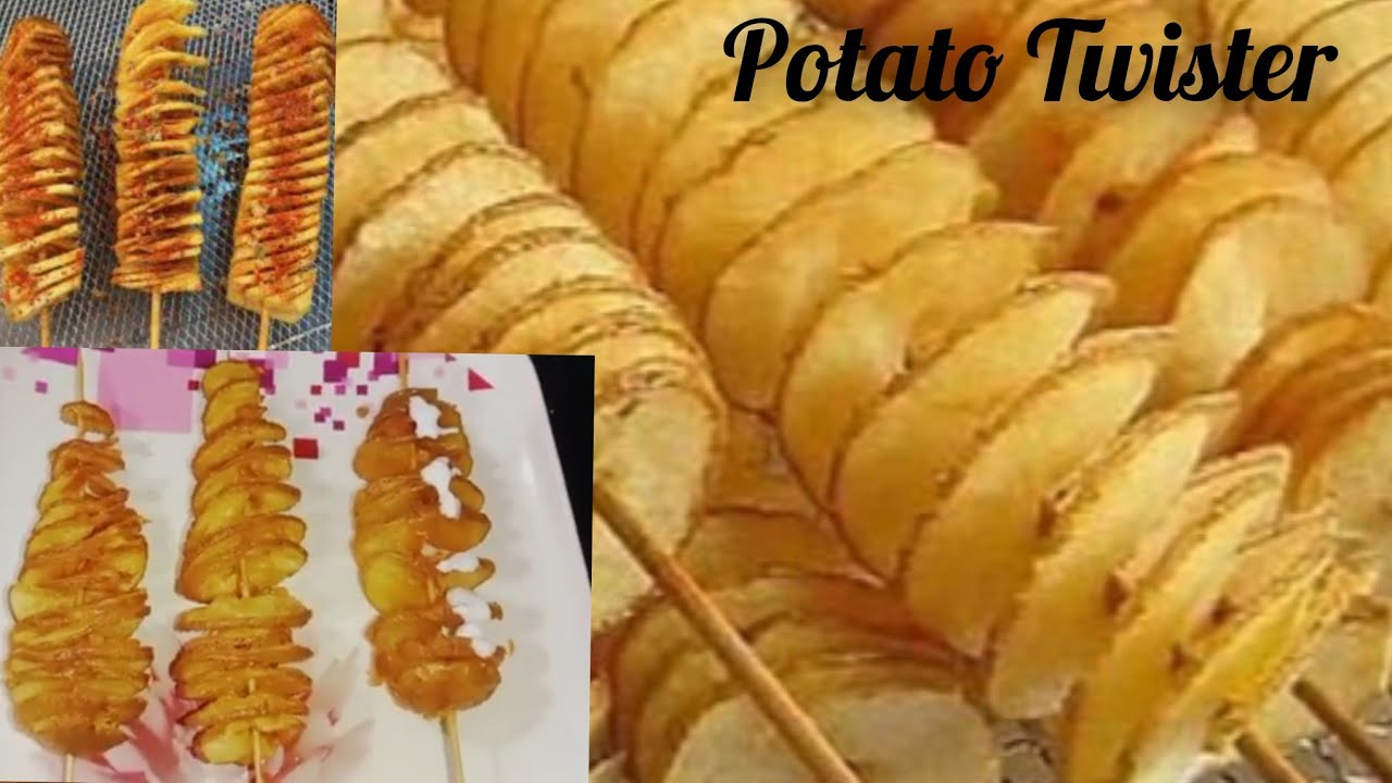 Potato Twister||Potato Twister Recipe|अब आप घर पर ही बना सकते है,Tasty ...