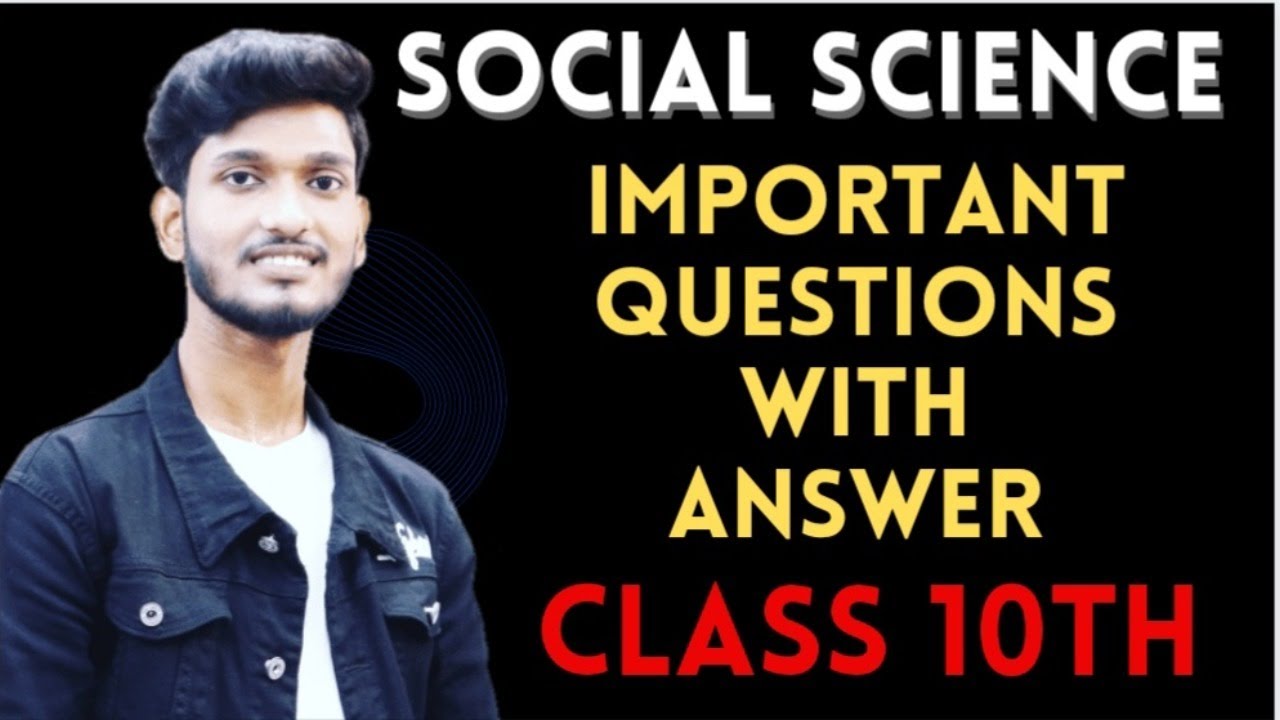 Class 10th Social Science Live Class by Manish Verma - YouTube