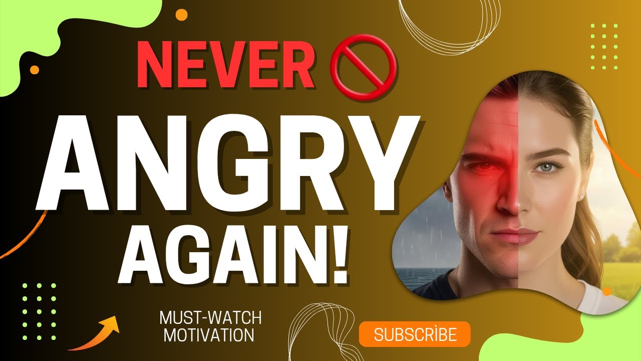 NEVER Let Anyone Make You ANGRY Again... - YouTube
