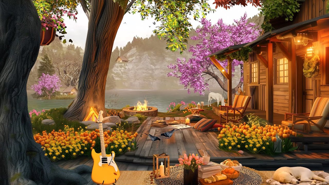 Beautiful Relaxing Hymns, Peaceful Meditation Music, " Spring Peaceful ...