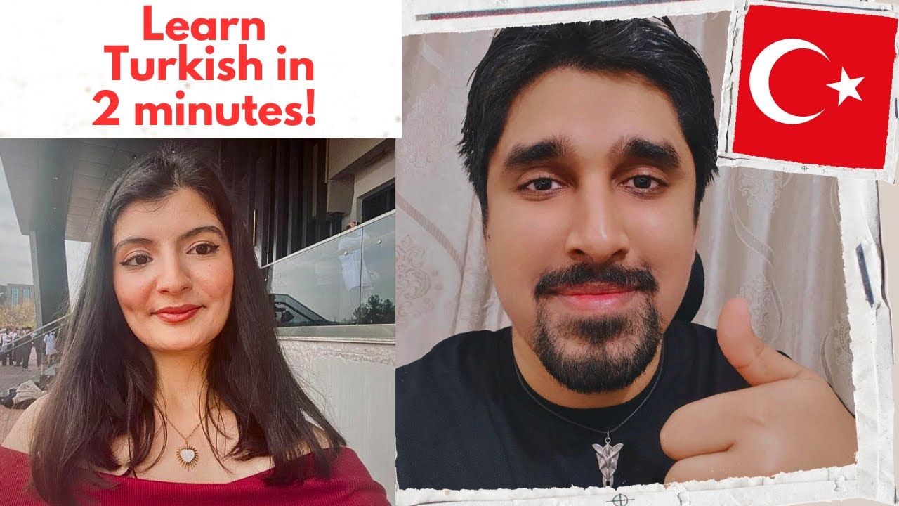 Challenge: Turkish Girl Teaches Me Turkish in 2 Minutes! 🇹🇷 - YouTube