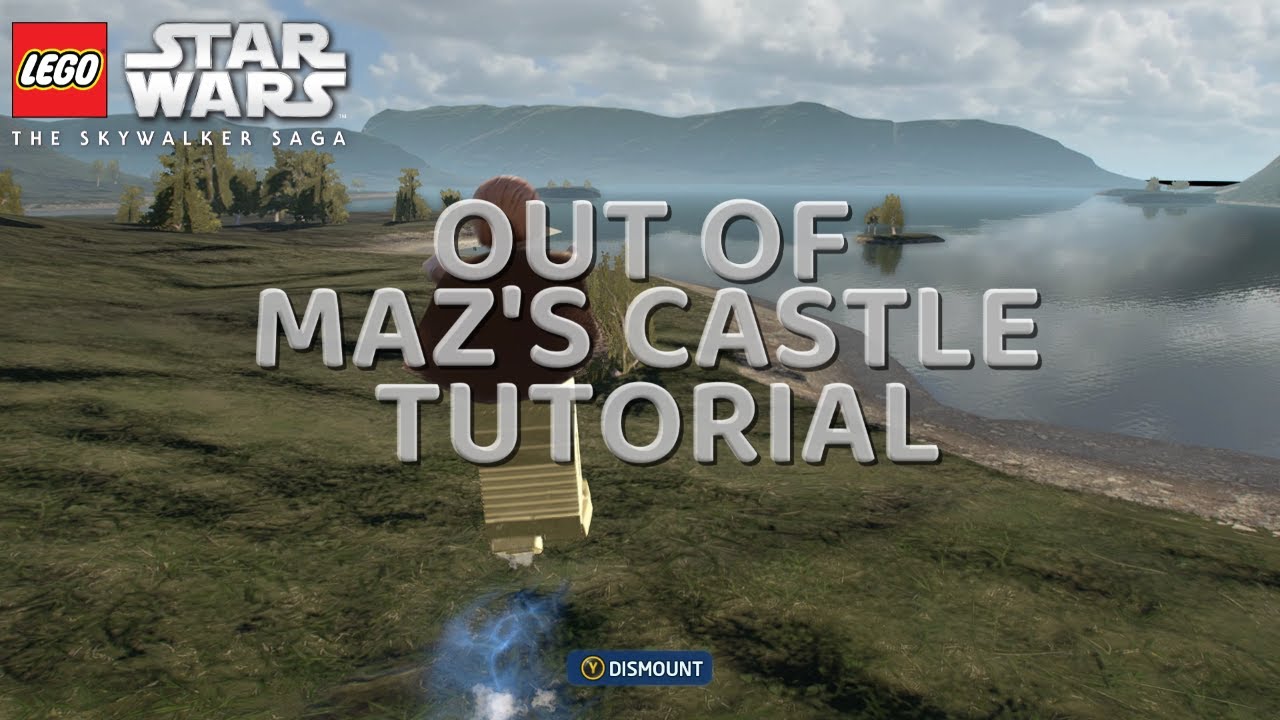 OUT OF MAZ'S CASTLE TAKODANA GLITCH | LEGO Star Wars The Skywalker Saga ...