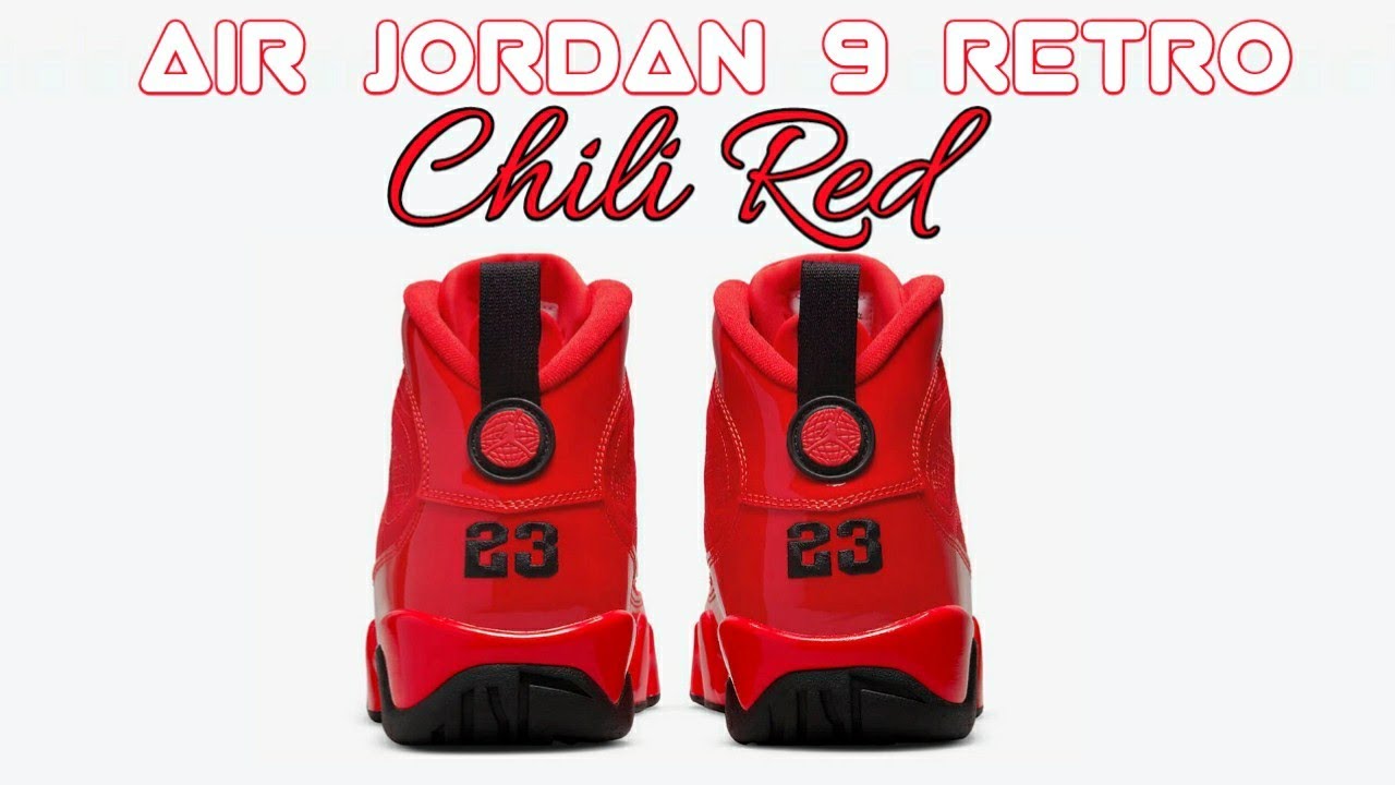 Air Jordan 9 Retro “Chile Red” DETAILED LOOK, RELEASE DATE w/ PRICE ...