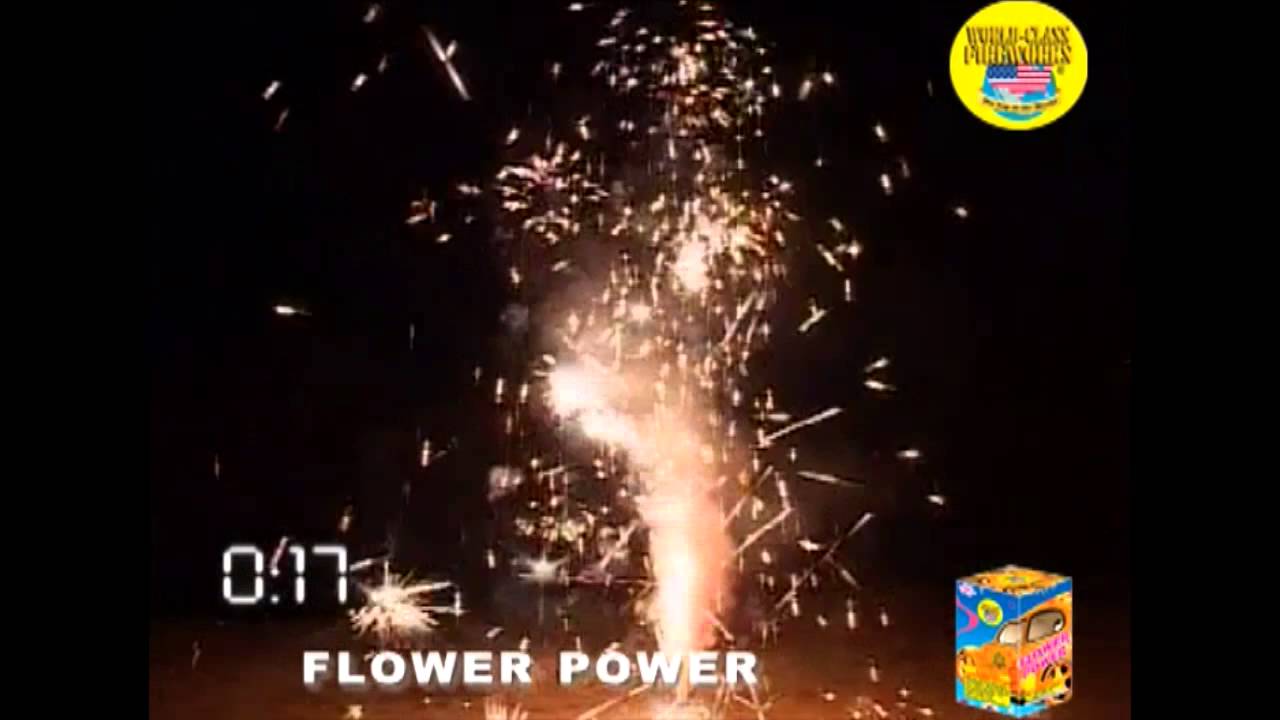 FLOWER POWER World Class Fireworks by Motor City Fireworks - YouTube