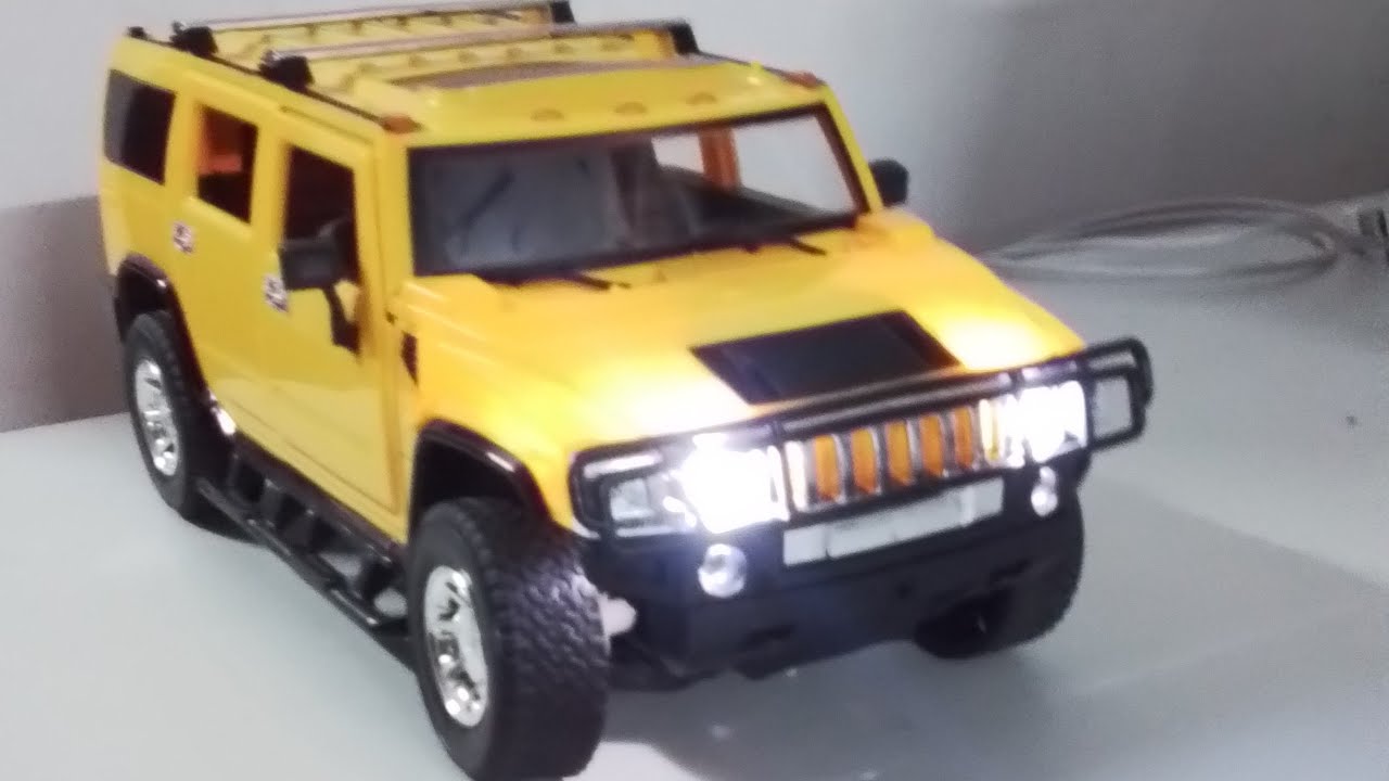 hummer car rc unboxing - YouTube