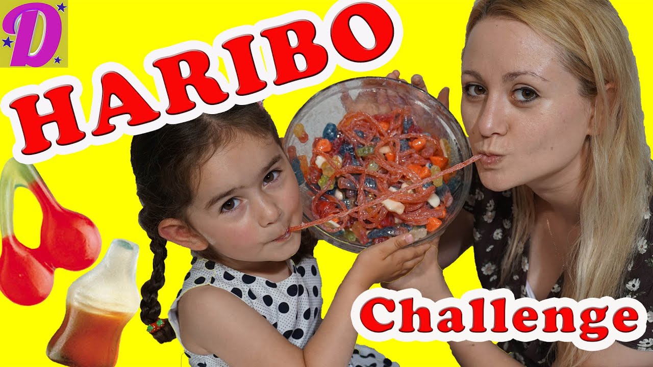 ЧЕЛЛЕНДЖ ХАРИБО HARIBO CHALLENGE от Daria Little Star - YouTube