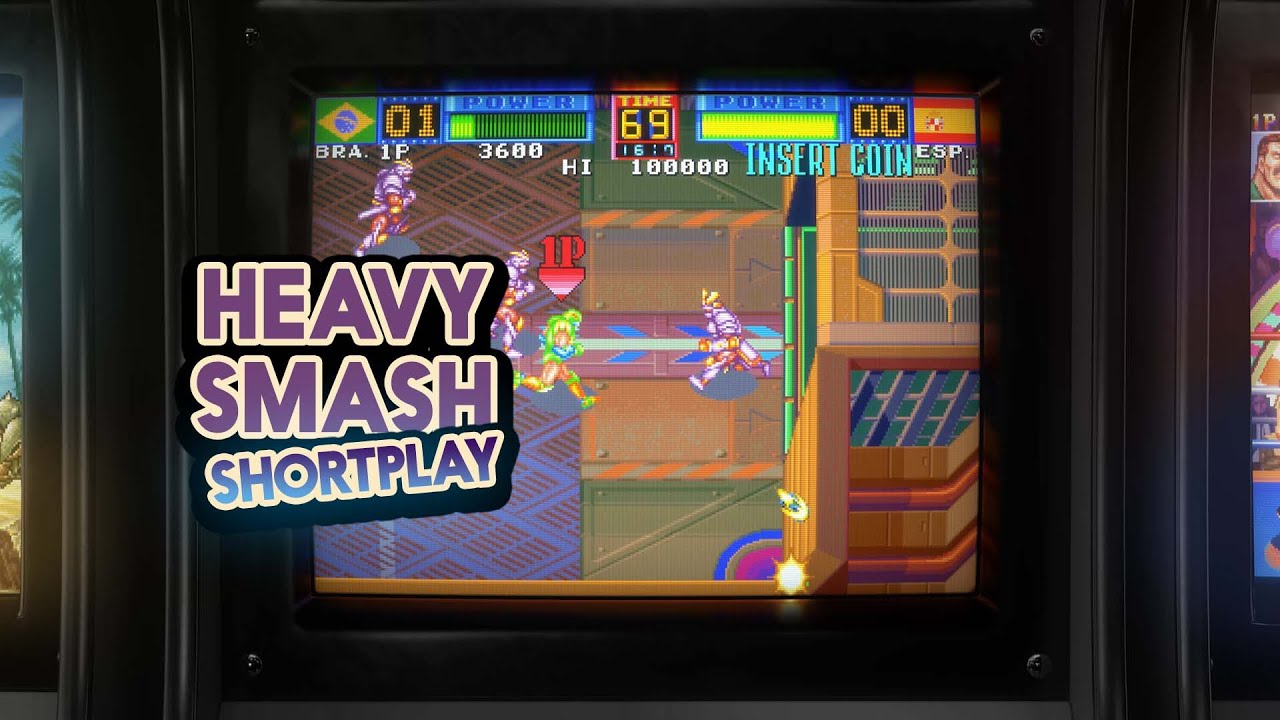 Heavy Smash - The Future Sports - 1993 - Arcade - Shortplay | 4K CRT ...