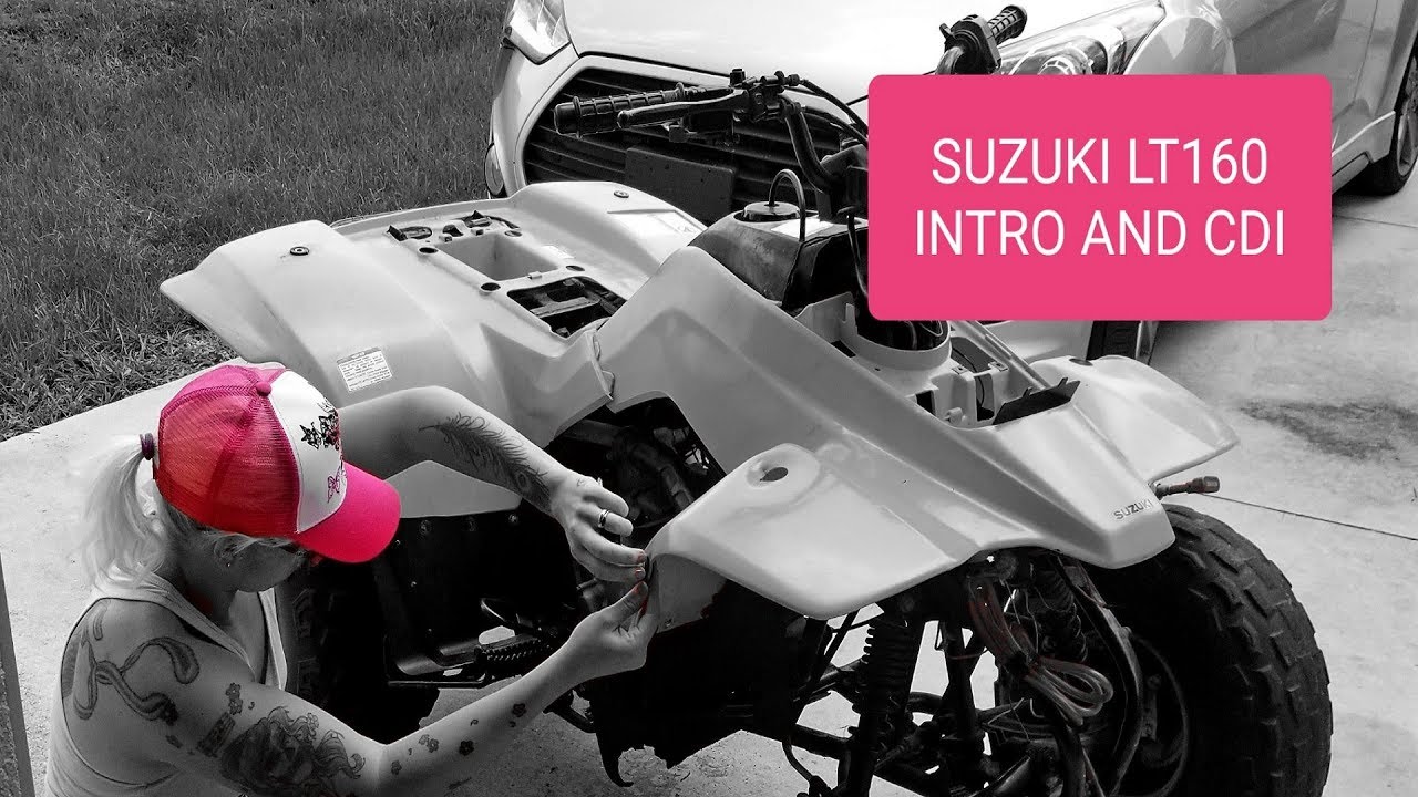 2002 Suzuki LT160 intro and CDI info - YouTube