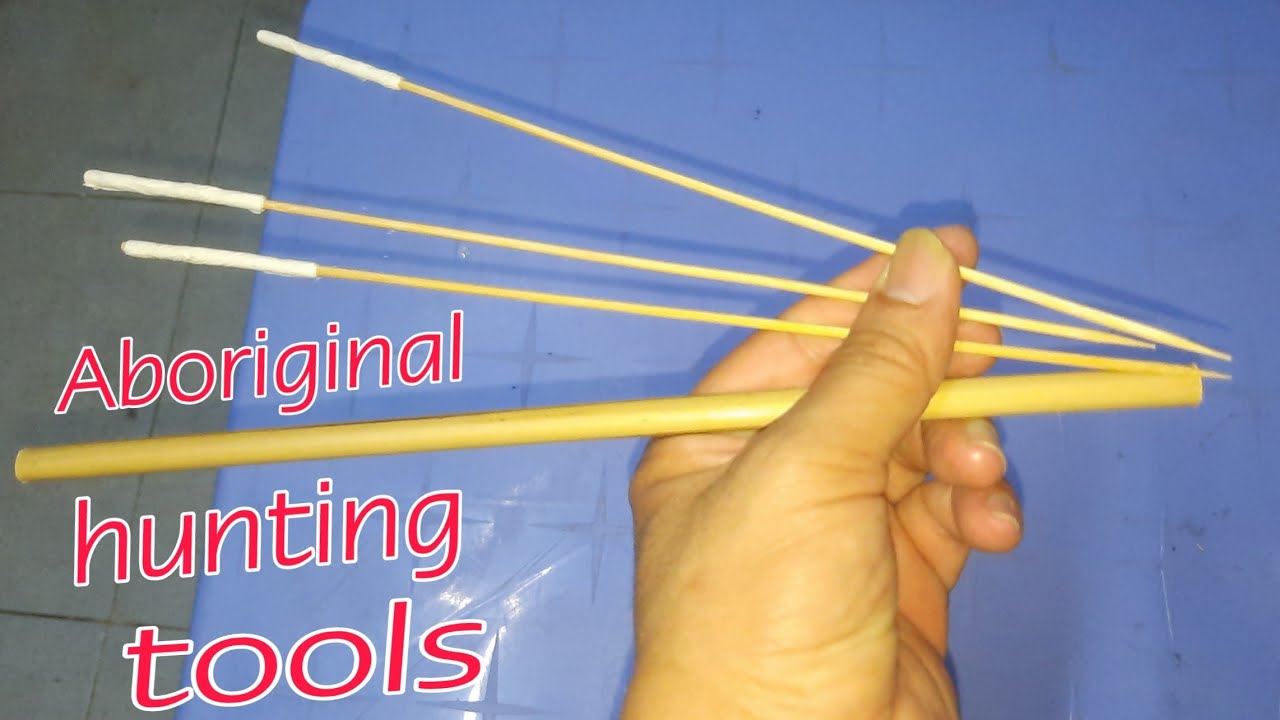 Tái thực hiện dụng cụ săn bắt của thổ dân | Aboriginal hunting tools ...