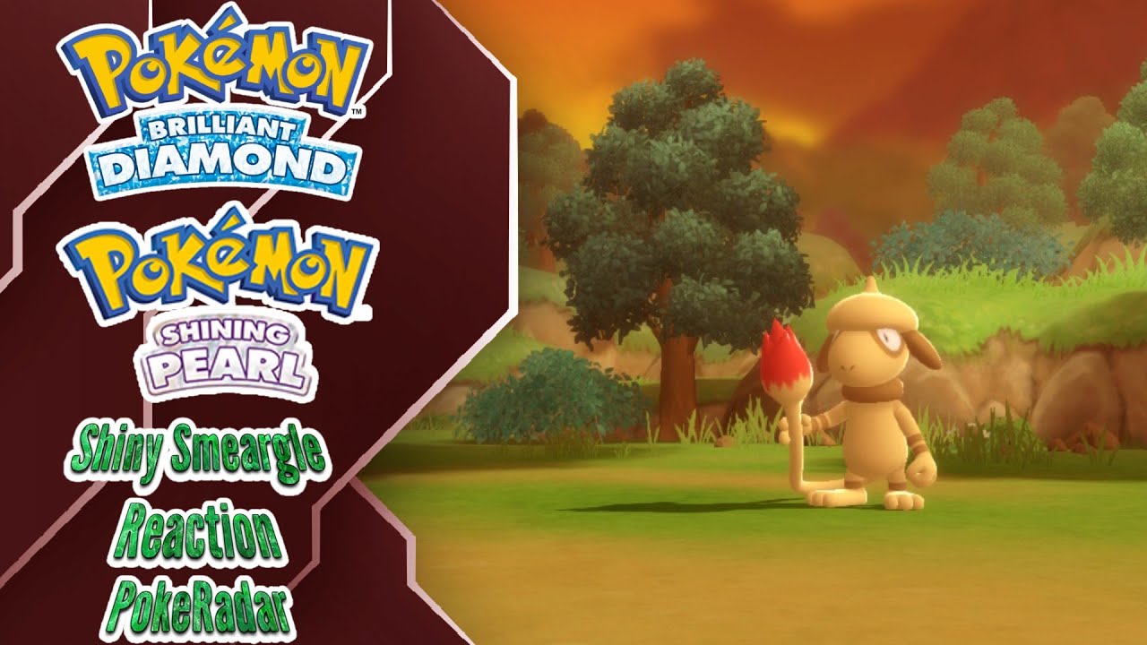 Non-Shiny Patch Encounter! Shiny Smeargle! Pokemon Brilliant Diamond ...