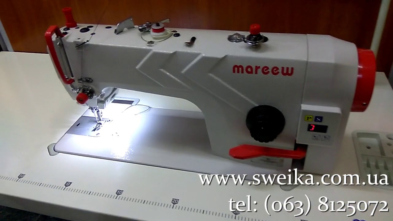 Профессиональная швейная машина Mareew M1 - YouTube