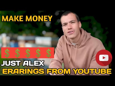🔴 This is Just Alex income from the YouTube channel - how much money ...
