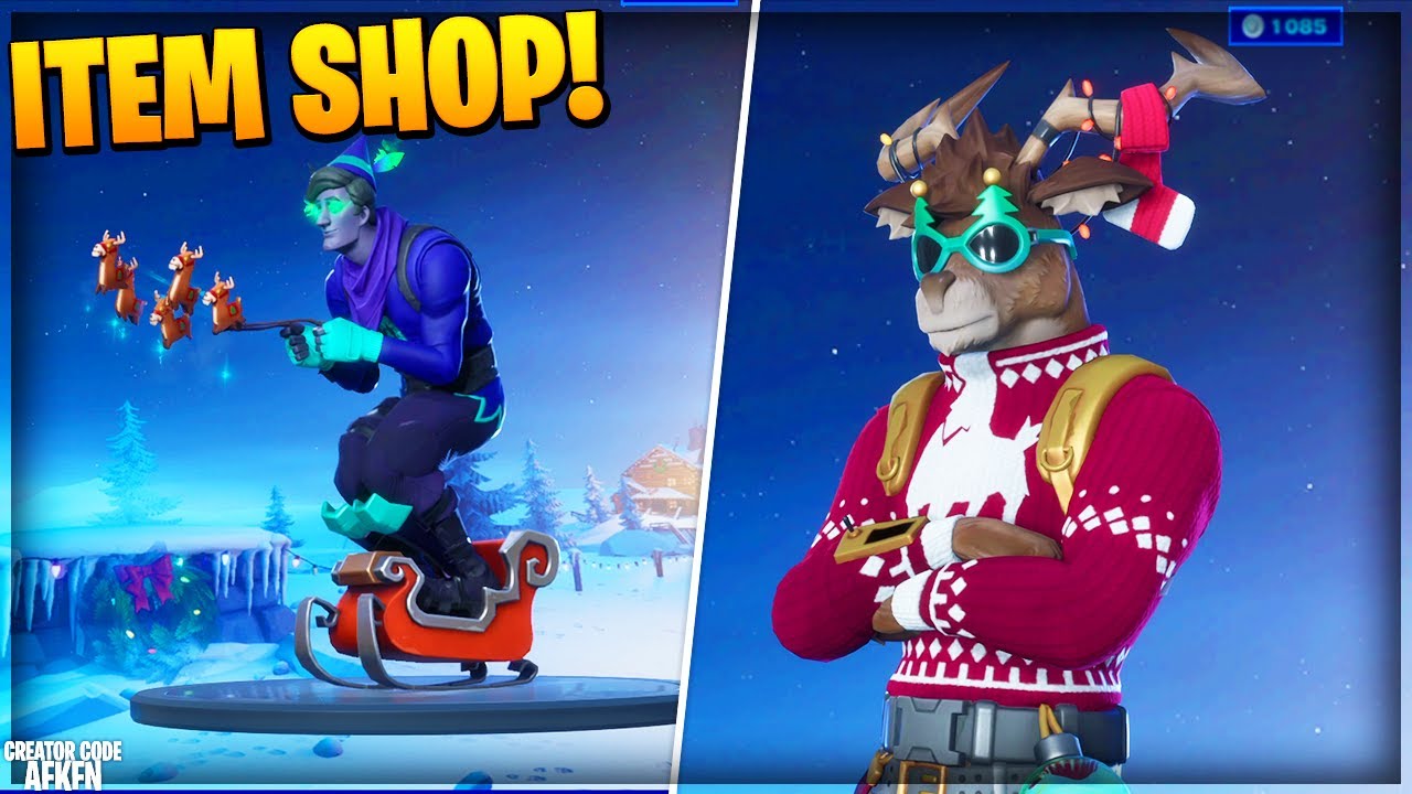 NOUVEAU SKIN DOLPH & EMOTE MINI TRAÎNEAU ! FORTNITE BATTLE ROYALE - YouTube