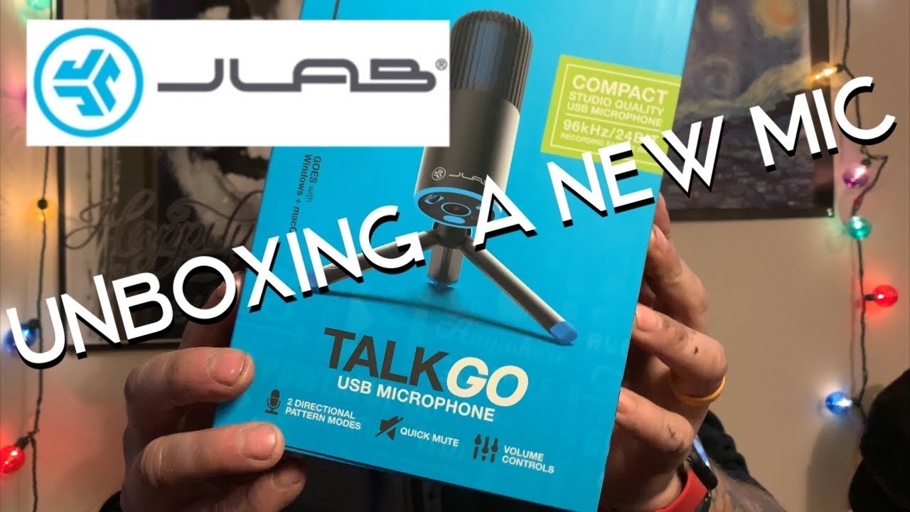 Unboxing JLAB Talk Go usb microphone - YouTube