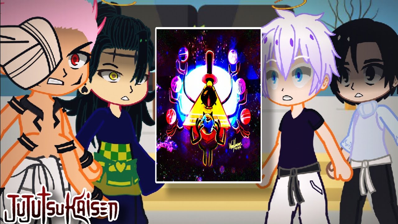 Jujutsu Kaisen react to Bill Cipher as The First Curse - YouTube