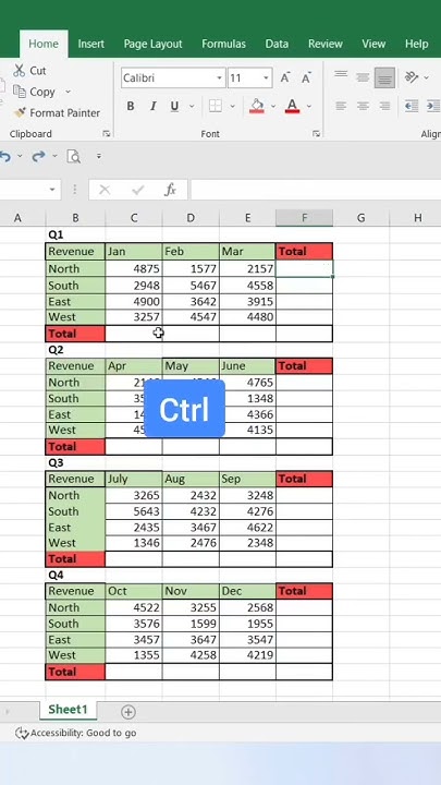 Excel Auto Sum Formula Youtube
