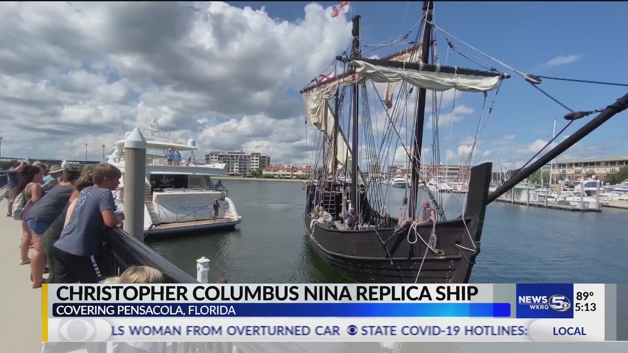 Christopher Columbus Nina replica ship - YouTube