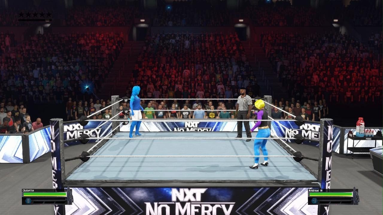 WWE 2K25 Clubette vs Andriod 18 Extreme rules - YouTube