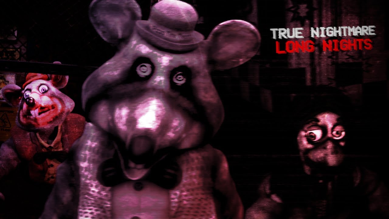 FNACEC rebooted: true nightmare long nights - YouTube