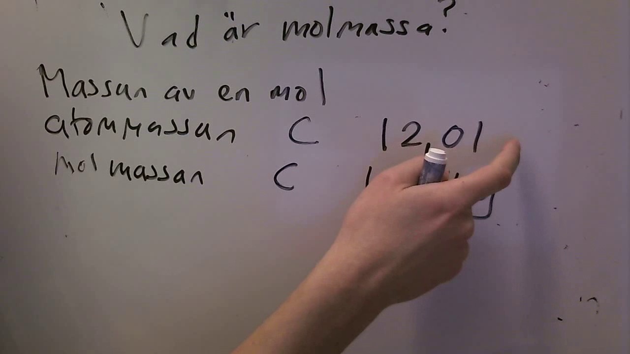 Kemi 1 på enkel svenska vad är molmassa del 1 - YouTube