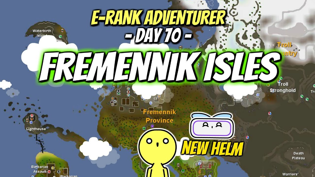🟣HCIM - Day 70 - The Grind for the Helm Begins | Fremennik Isles Prep ...