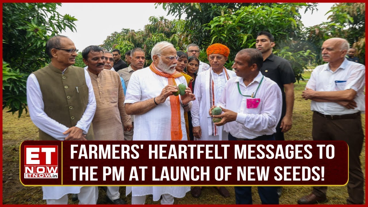 PM Modi Interacts With Farmers At ICAR, PUSA Launch Of 109 High ...