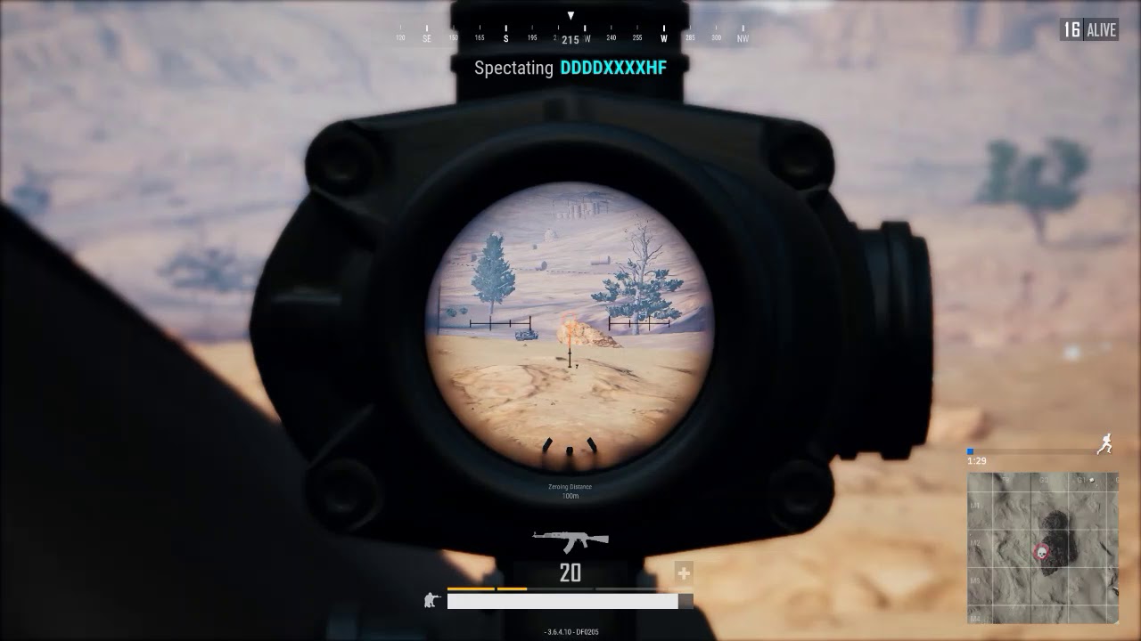 PUBG- Long shot Scar Hacks or Naw? - YouTube