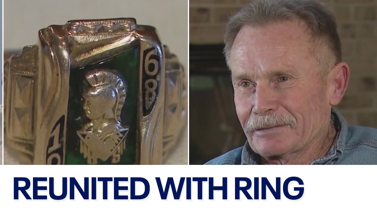 High school class ring missing since 1968 reunited with it Illinois ...