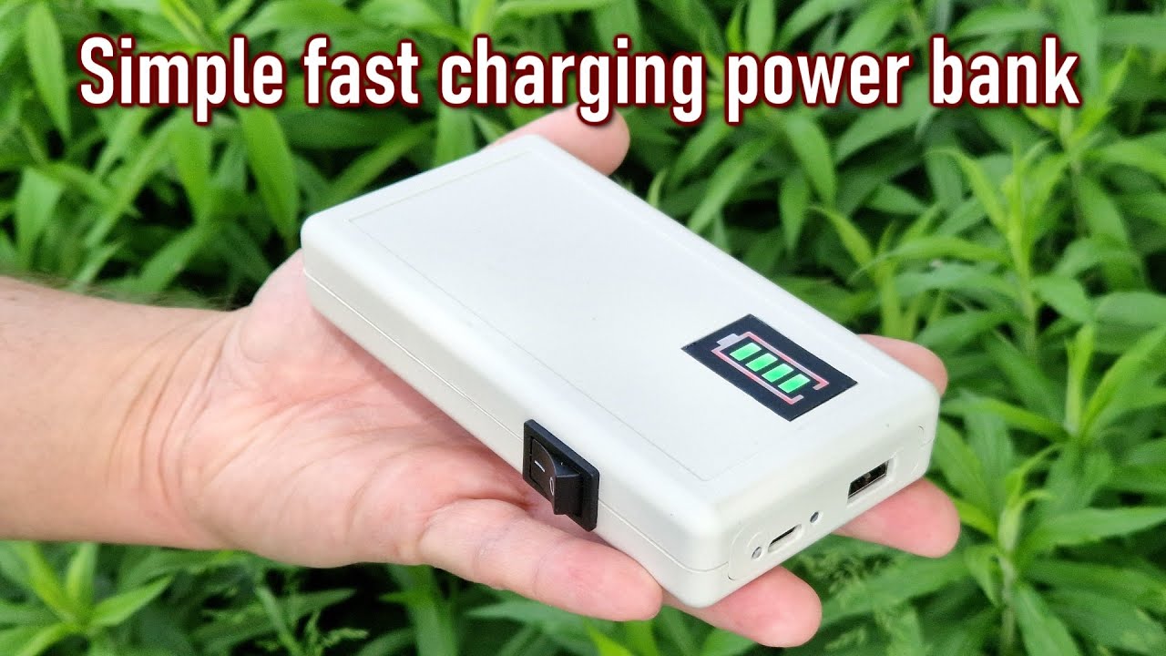 Simple fast charging powerbank [DIY] - YouTube