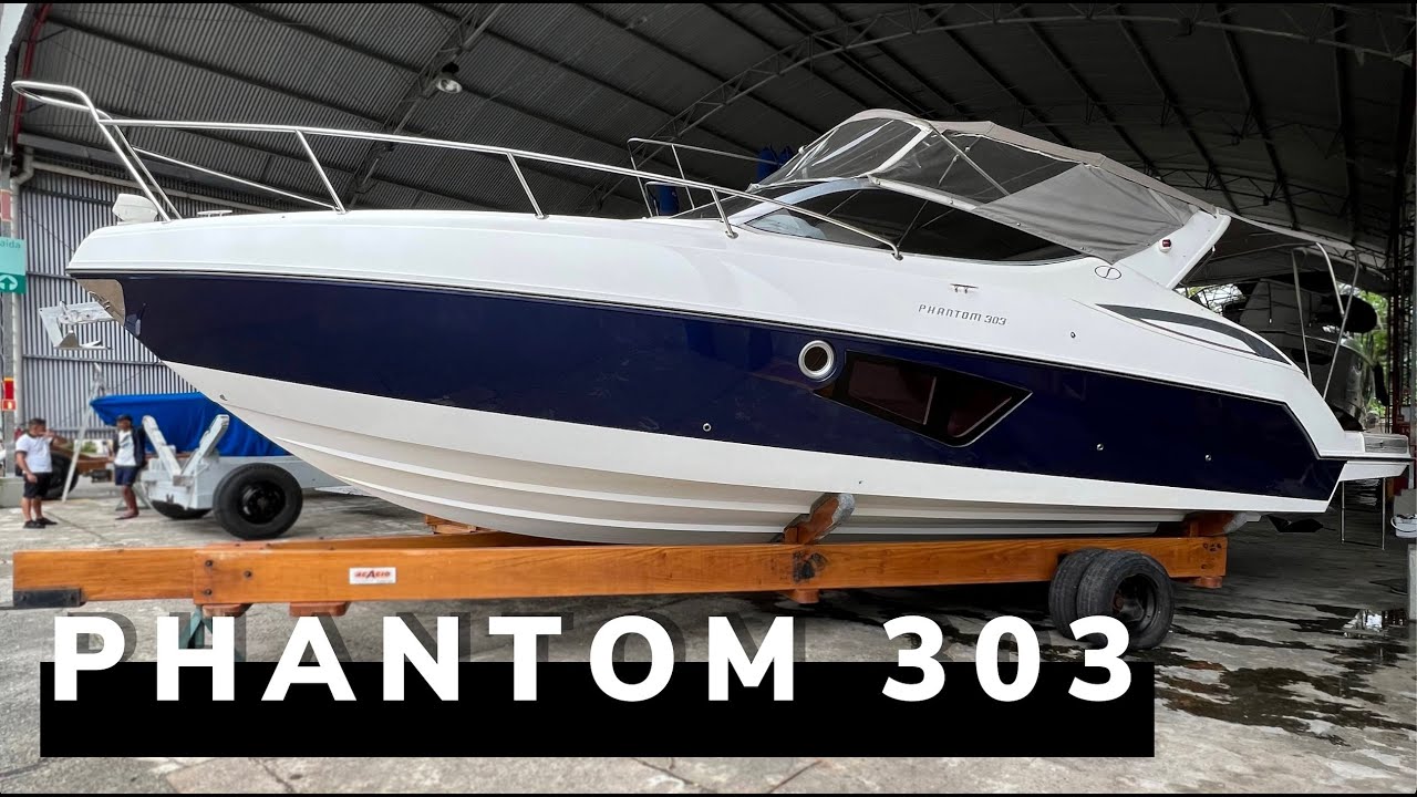 Lancha Phantom 303 a venda | Yacht Consulting - YouTube