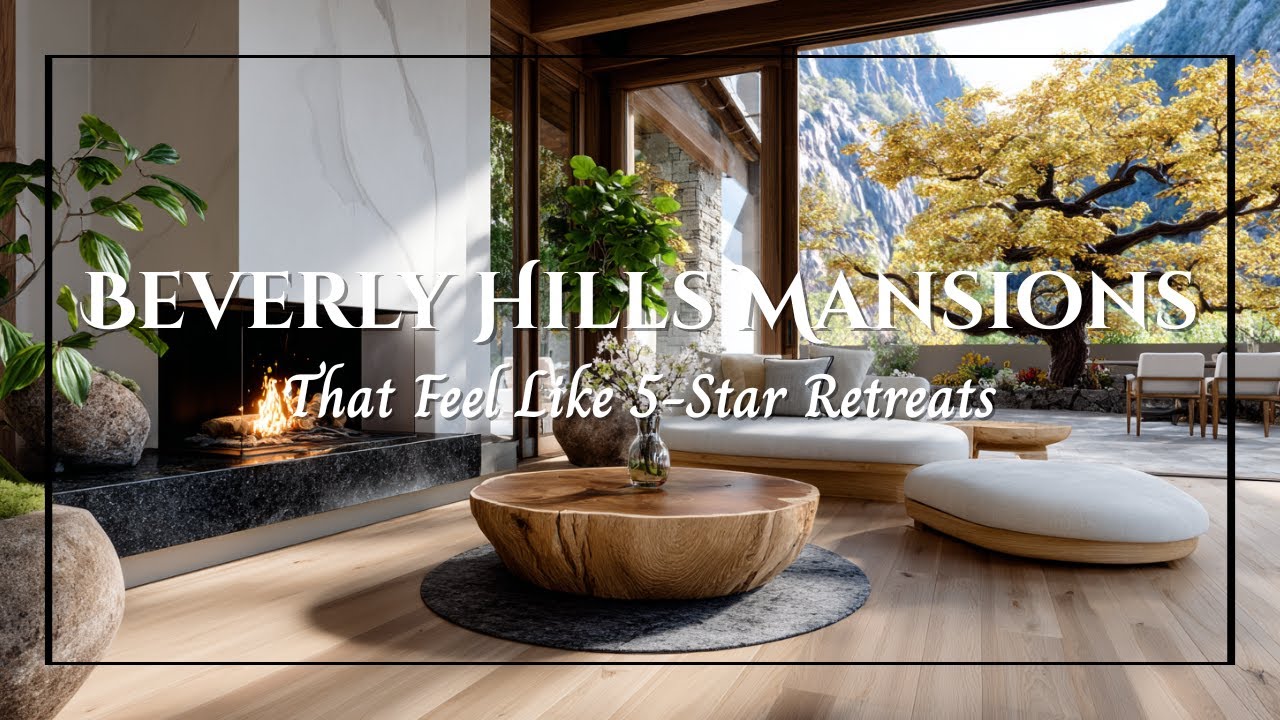 Stunning Spa-Inspired Bathrooms in Beverly Hills Mansions That Feel ...