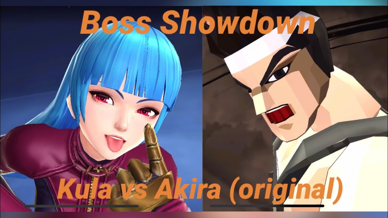 【kof allstar】 Boss Showdown : Kula vs Akira (original) 【kofas】 ボスショーダウン ...