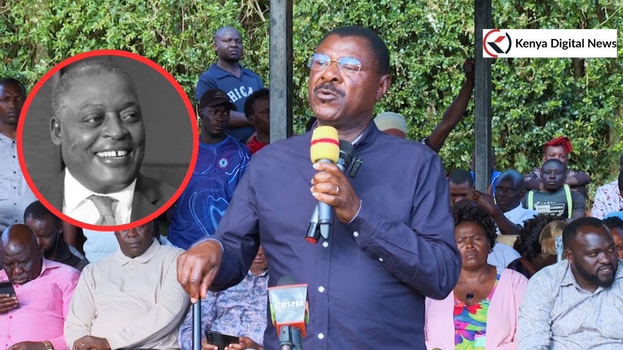NIKO NA HUZUNI! Wetang’ula Recalls Final Moments With Late Cyrus ...