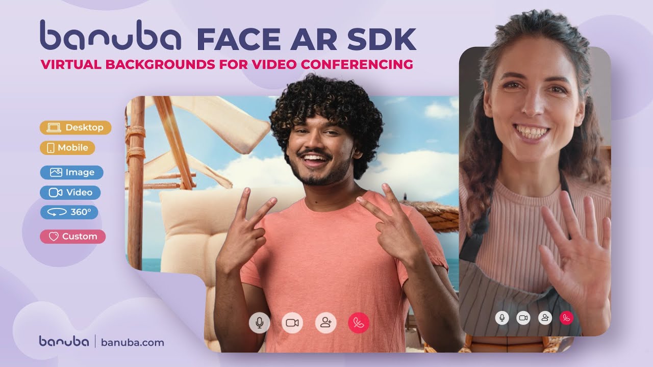 Banuba Increases the Performance of Virtual Backgrounds by 10X - YouTube