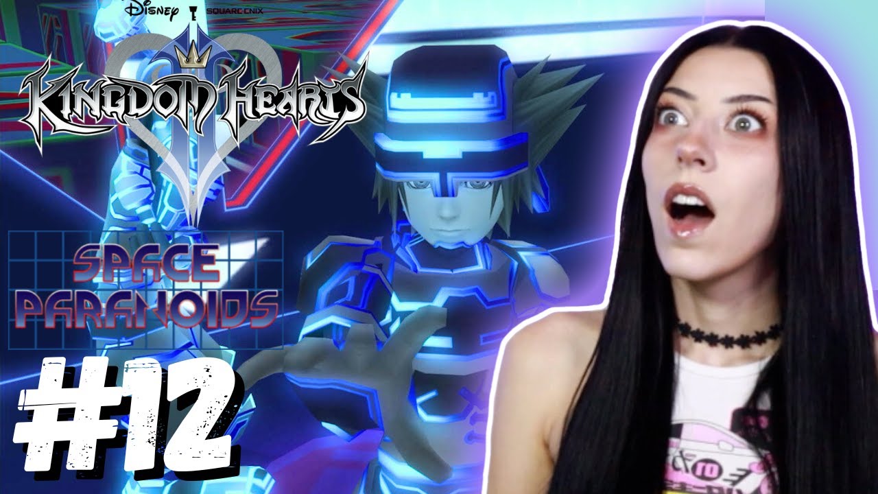 Space Paranoids | Kingdom Hearts 2 - Part 12 - FIRST Playthrough - YouTube