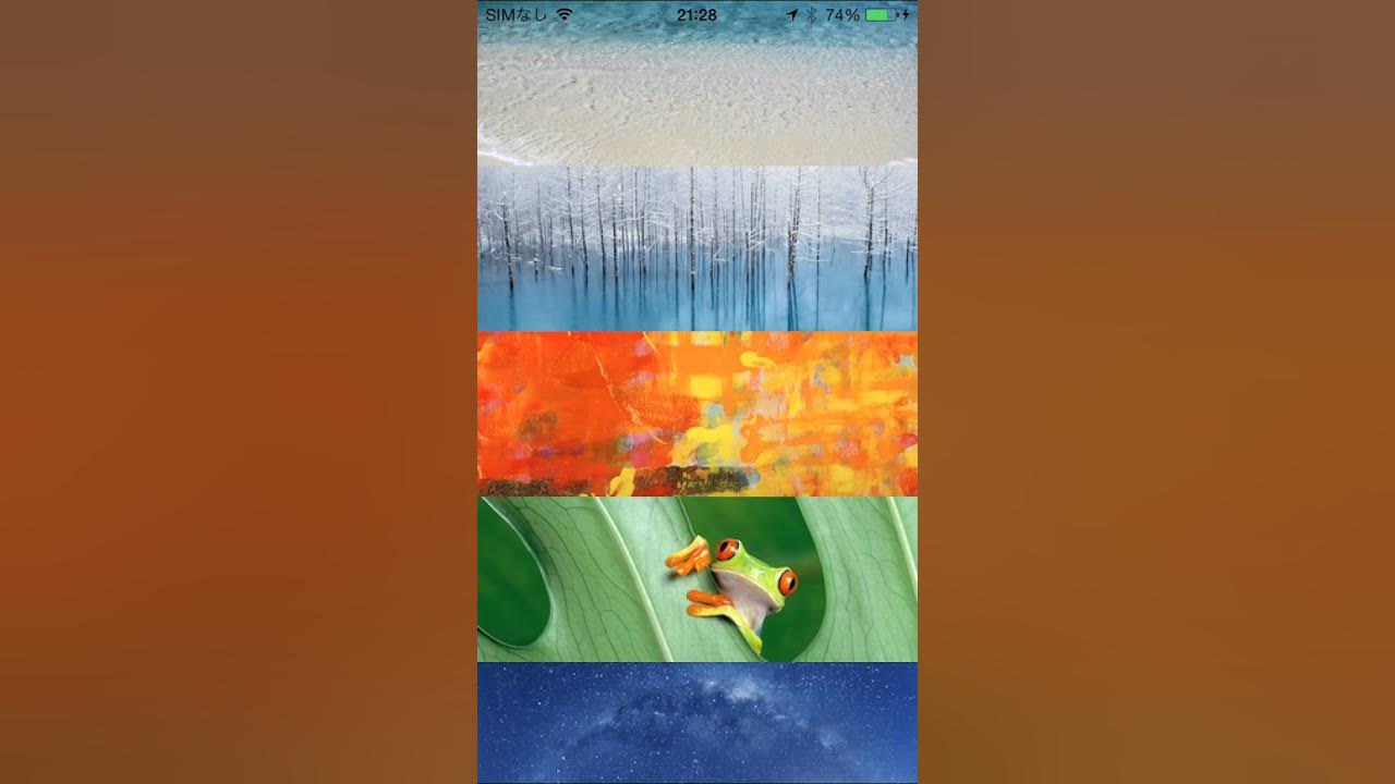 UITableview parallax effect - YouTube