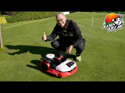 Ist ein Mähroboter die Urlaubsrettung? Kartierung Rasenflächen - Kress KR271E EyePilot® RTKⁿ