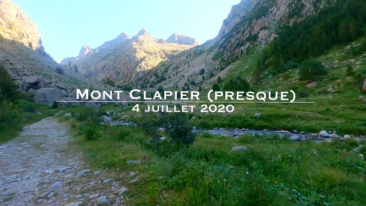 Mont Clapier (presque) - 4 juillet 2020 - YouTube