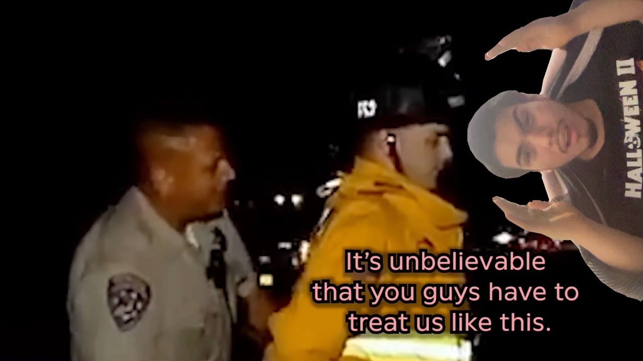 COP ARREST FIREFIGHTER FOR TRYING TO SAVE LIVES😱!!! - YouTube