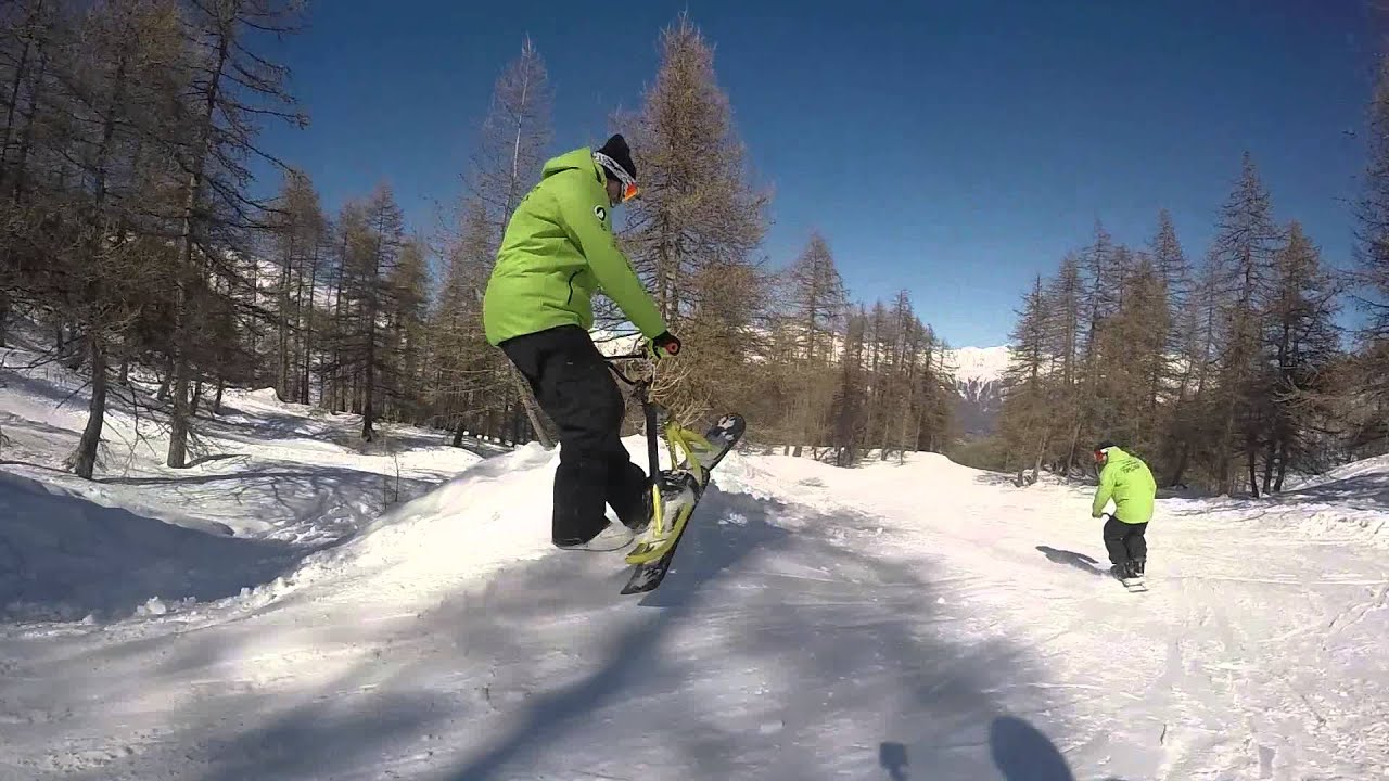 Team Snowscoot PraLoup Gansta kid & compact édit - YouTube