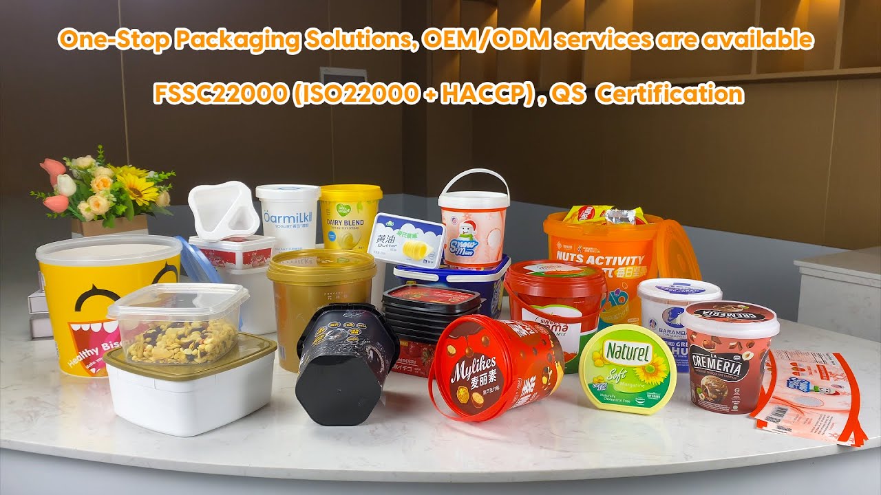 720ml IML Food Packaging Plastic Contaienr Manufacturer - YouTube