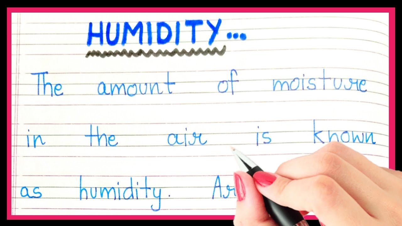 What is humidity | Definition of humidity | humidity kise kahte hain ...