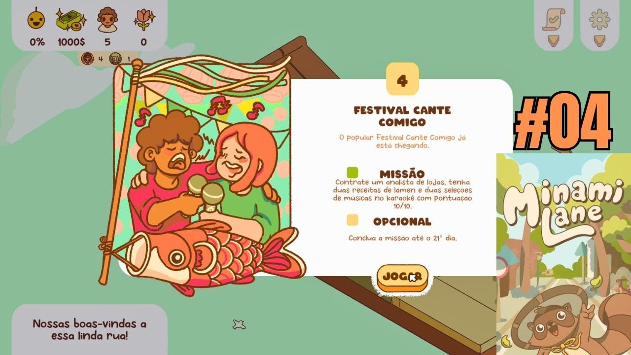 Minami Lane #04: Missão 4 - Festival Cante Comigo! [ PC - Playthrought ...