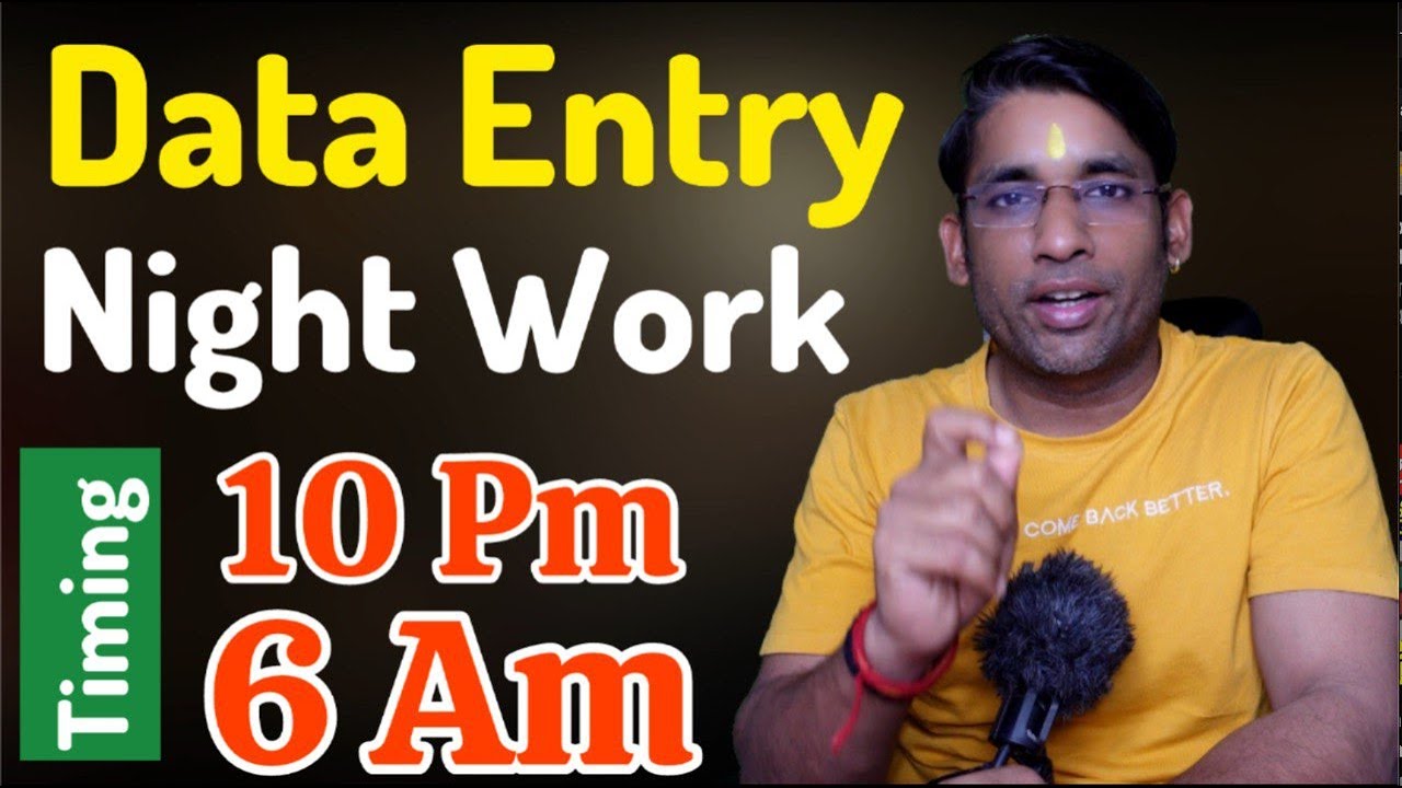 Junior Data Entry Night Shift| 2025 Best Work From Home Jobs|Jobs at ...