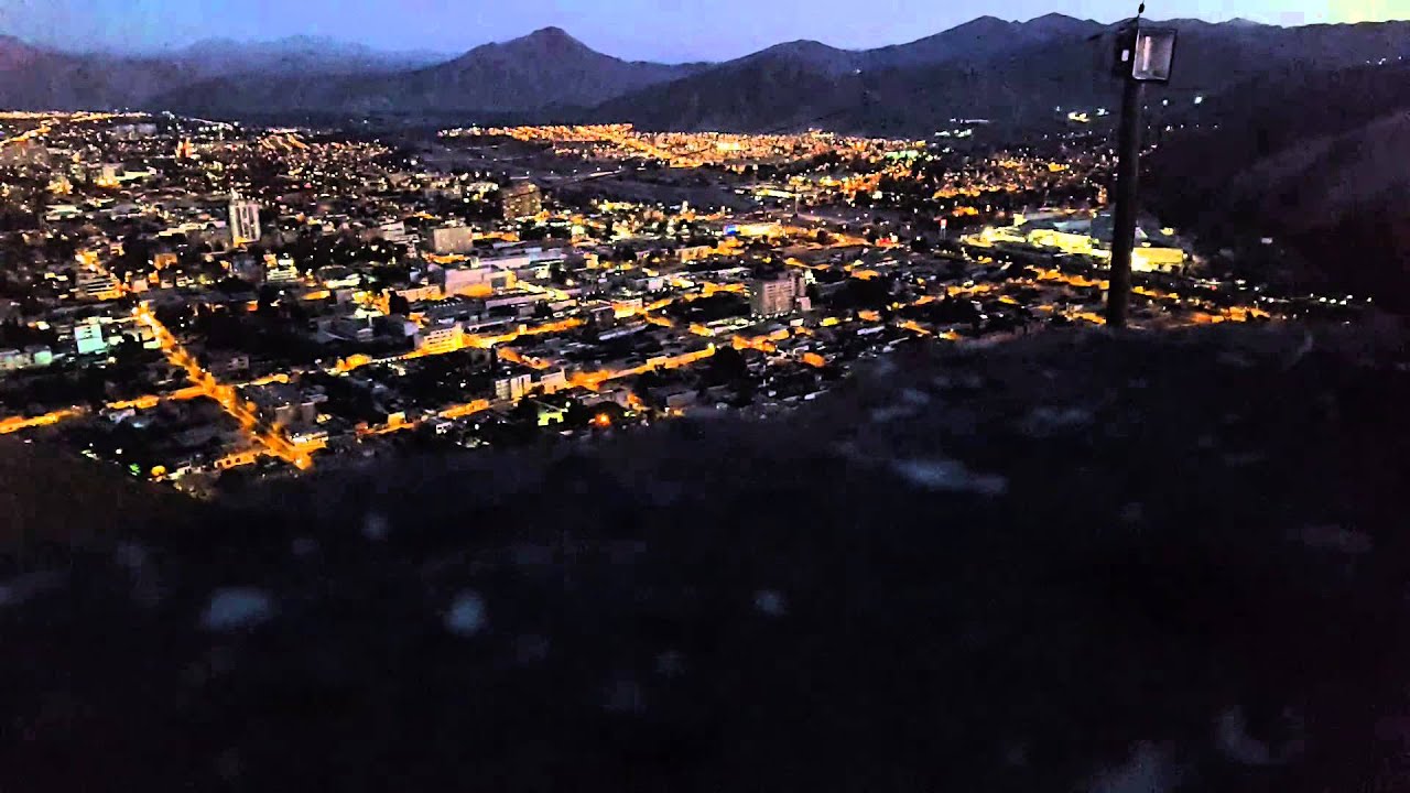 Time-lapse Copiapó anocheciendo - YouTube